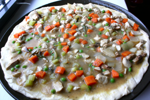 Witty’s Chicken Pot Pie Pizza | Witty in the City