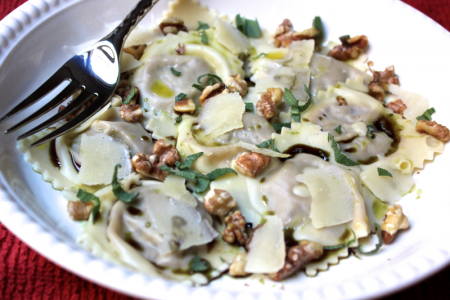 Pumpkin Parmesan Ravioli | Witty in the City